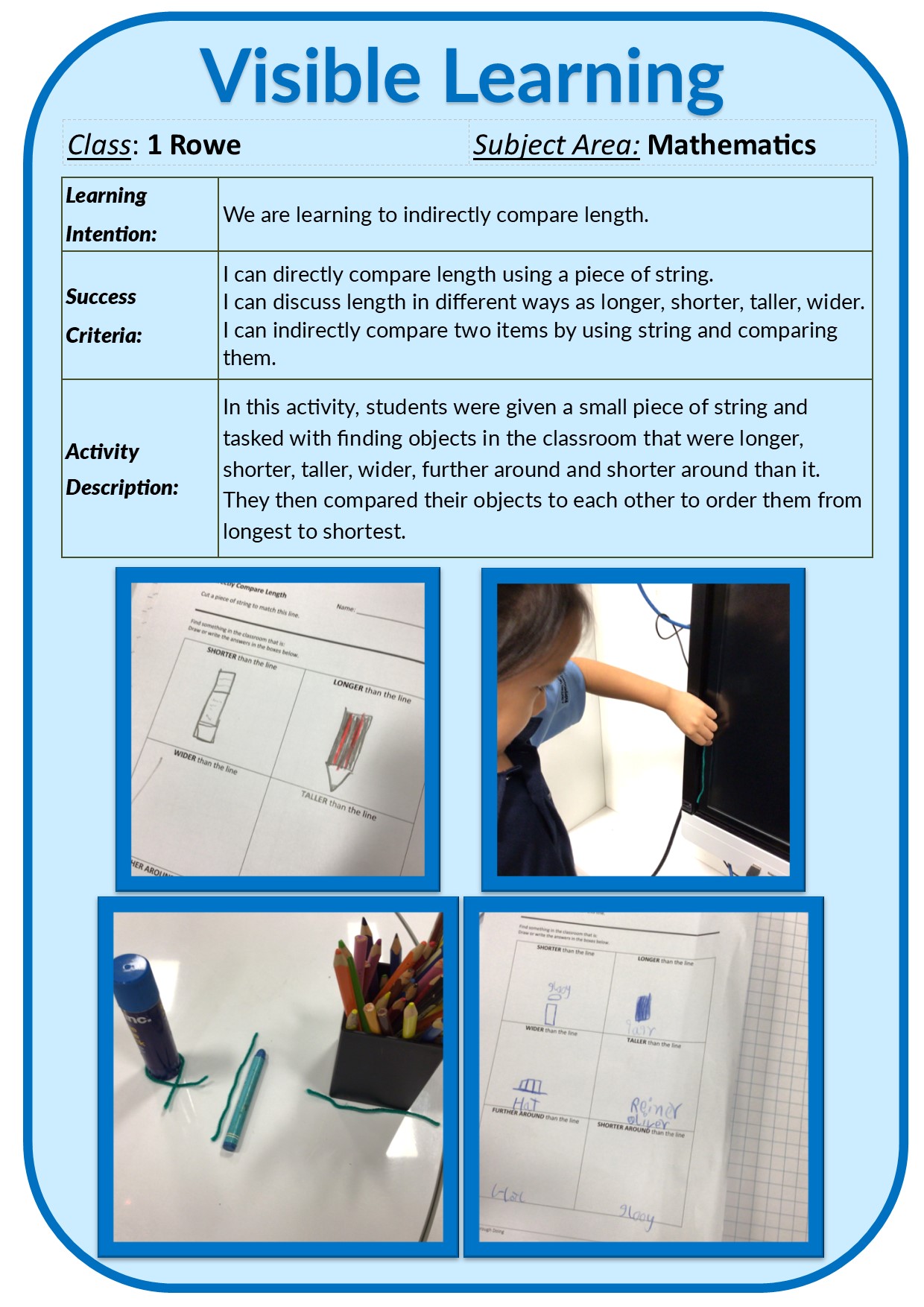 Math Focus - 1 Rowe Term 2, 2024