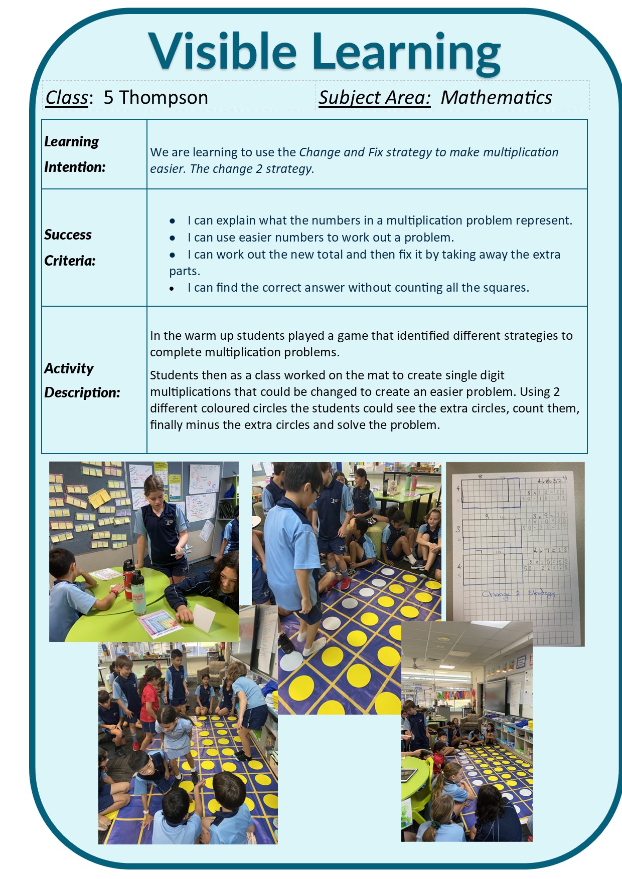 Maths Focus - 5 Thompson Term 3, 2025